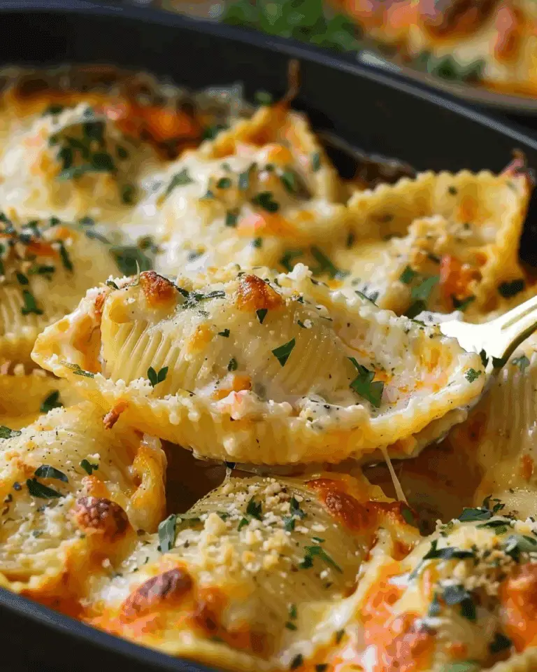 Seafood Stuffed Shells | Cooked By Lina