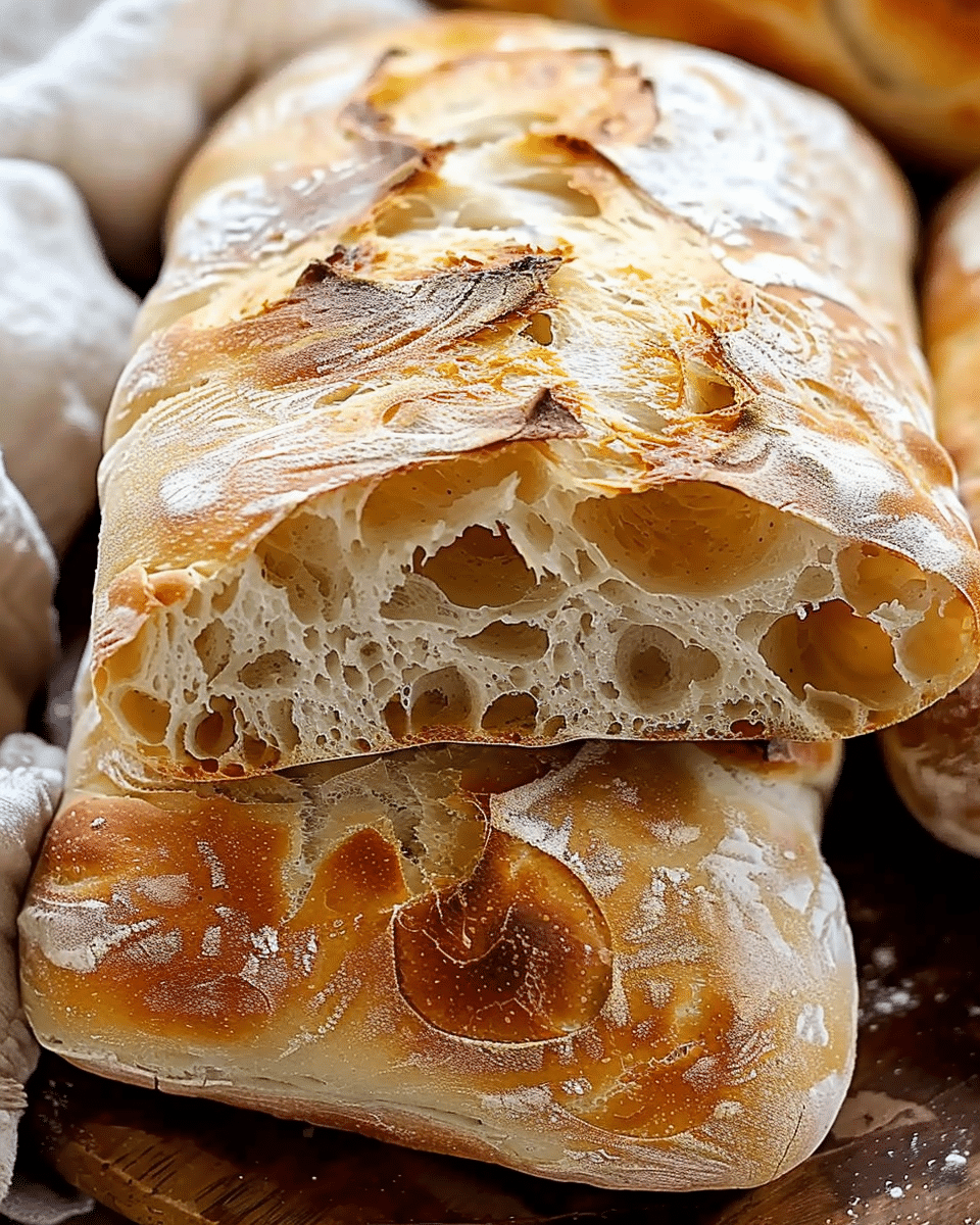 Irresistible Ciabatta Bread Recipe for Perfect Loaves | Cooked By Lina
