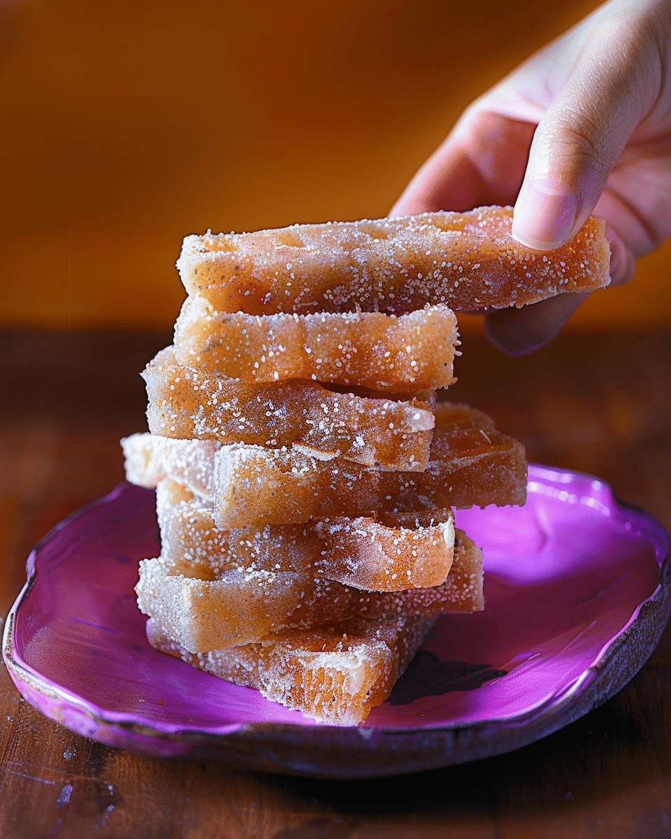 Candied Taro Sticks – Easy Taro Recipe | Cooked By Lina