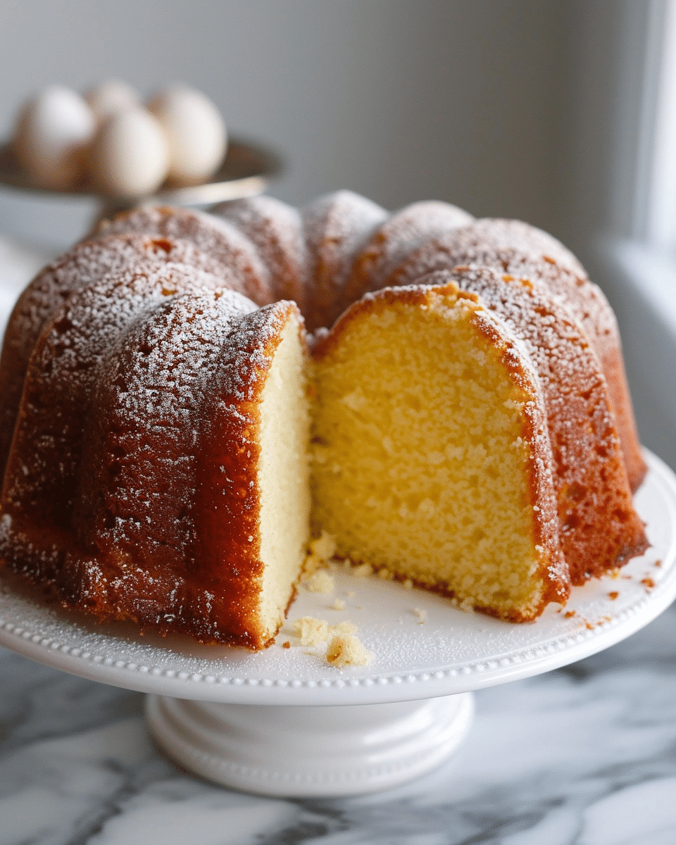 Two-Step Pound Cake | Cooked By Lina