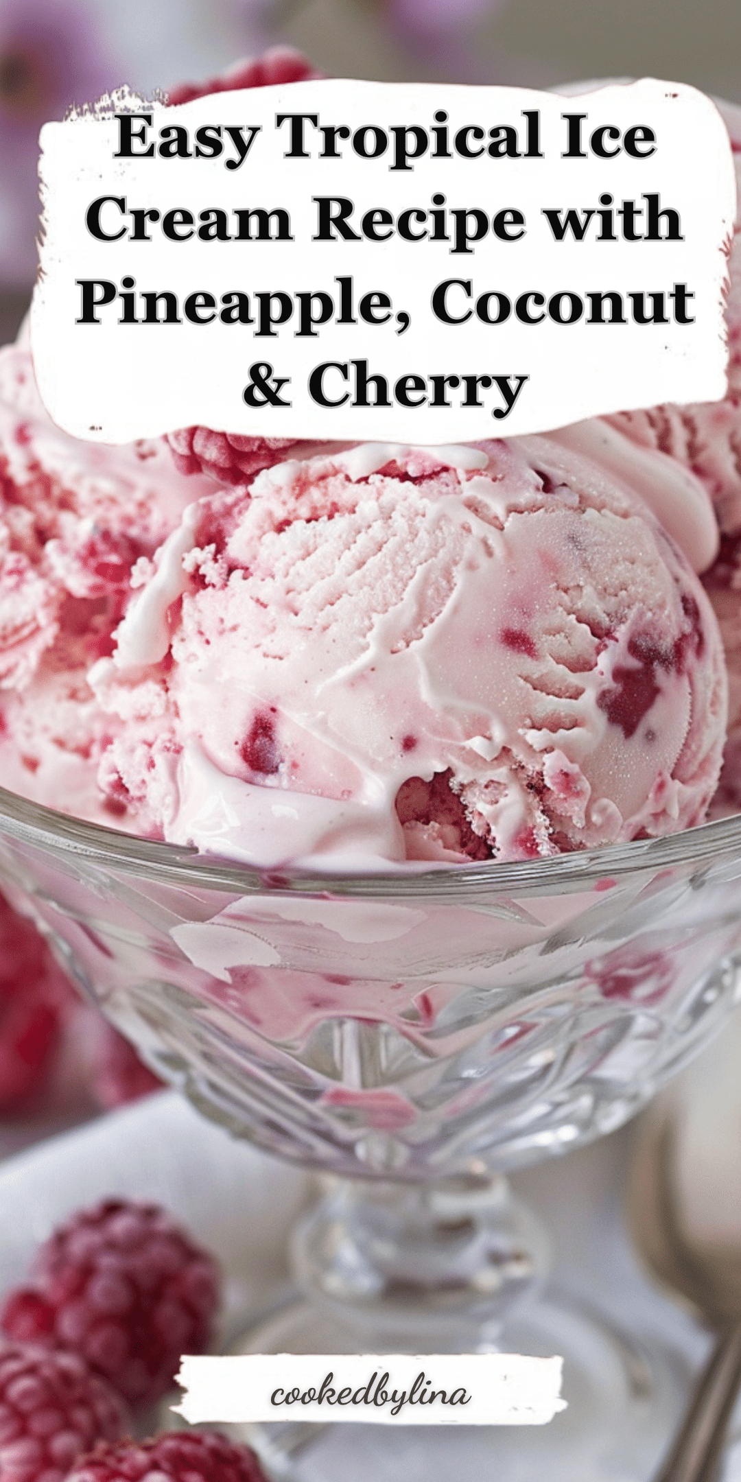 Bahama Mama Ice Cream | Cooked By Lina