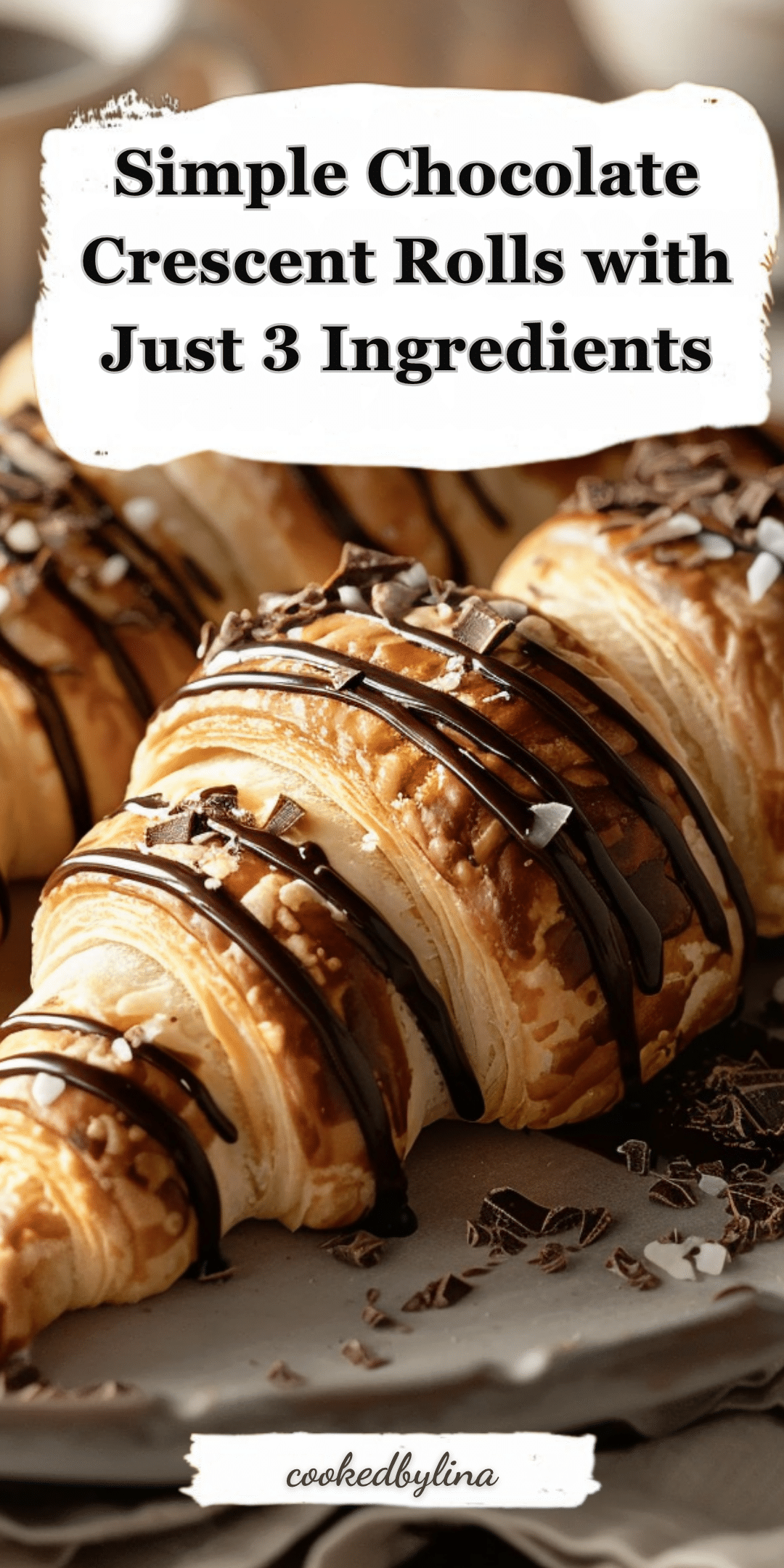 Easy Chocolate Crescents | Cooked By Lina