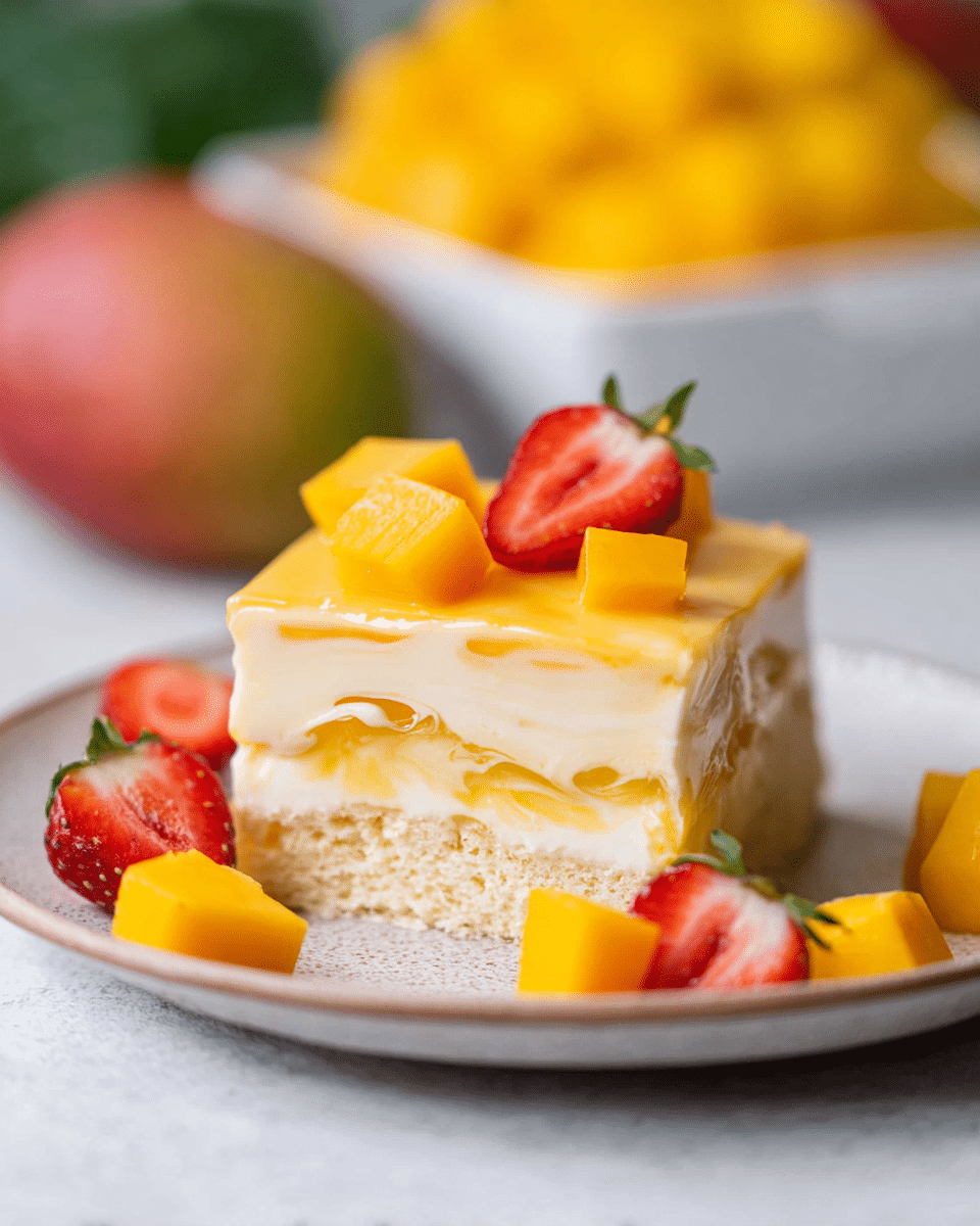 Mango Tres Leches Recipe: Tropical Indulgence for Dessert Lovers