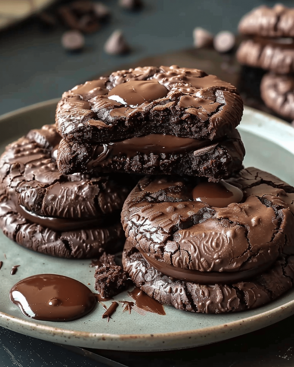 Chocolate-Filled Cookies | Cooked By Lina