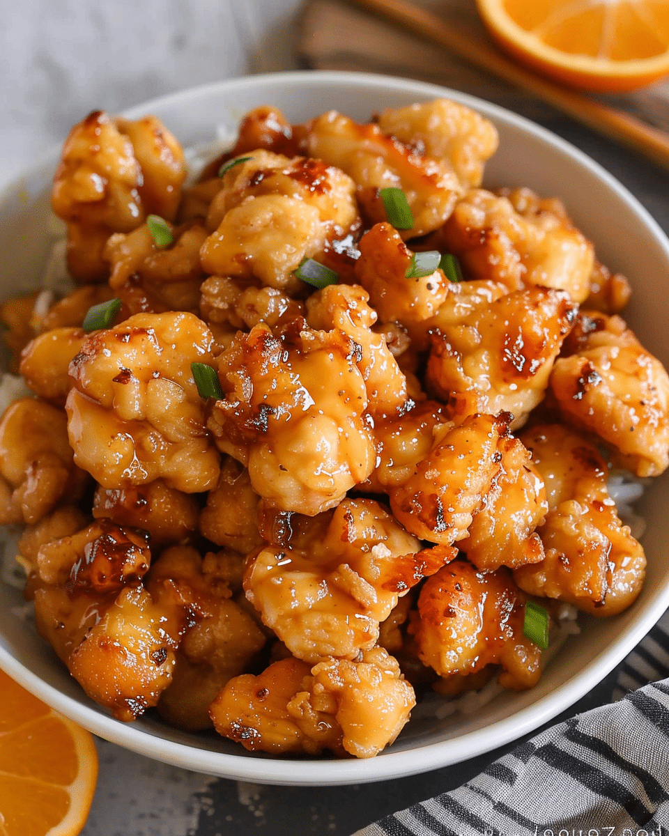 Homemade Orange Chicken | Cooked By Lina
