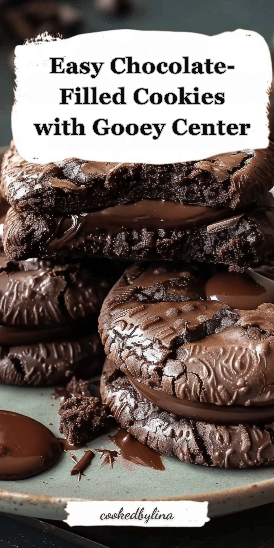 Chocolate-Filled Cookies | Cooked By Lina