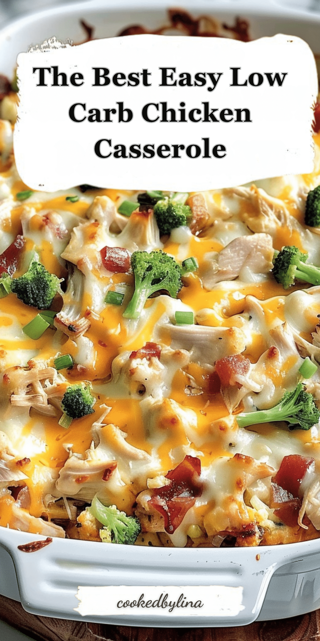 Easy Low Carb Chicken Casserole | Cooked By Lina