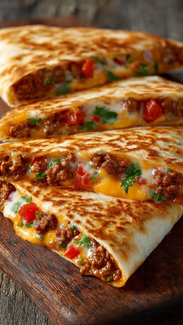 Cheesy Quesarito | Cooked By Lina