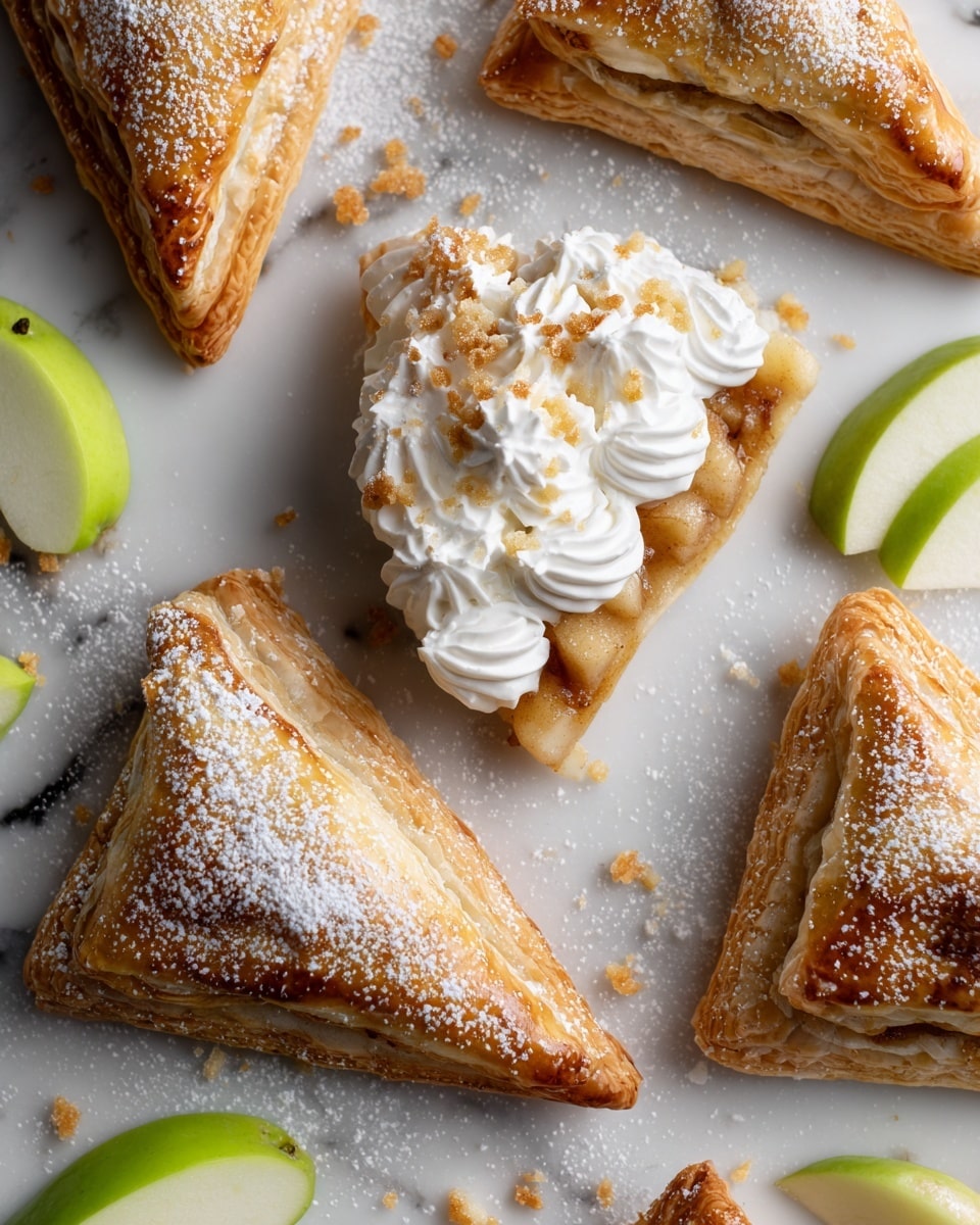 Apple Turnovers with Cream Filling: Easy, Flaky, Irresistible