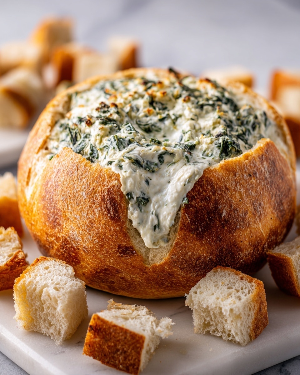 Spinach French Onion Cob Dip – Irresistible Crowd Favorite