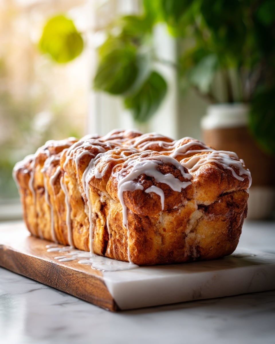 Maple Glazed Apple Fritter Bread: Warm Autumn Comfort