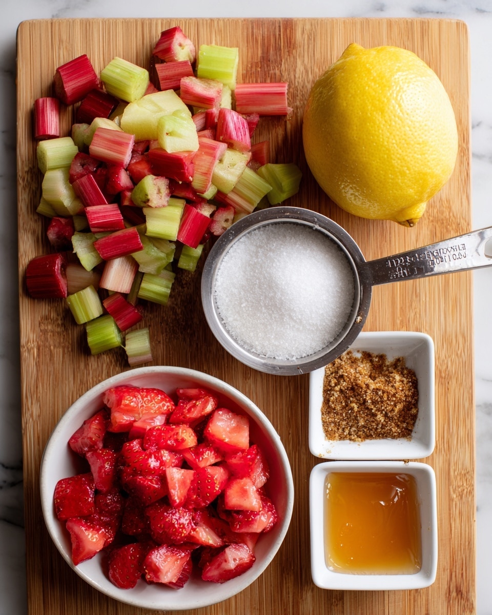 Small Batch Strawberry Rhubarb Jam: Easy Homemade Fruit Preserves